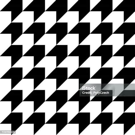 추상 원활한 패턴 배경입니다 흰색 배경에 고립 된 검은 기하학적 디자인 요소의 미로 벡터 일러스트 가리기에 대한 스톡 벡터 아트 및 기타 이미지 Istock