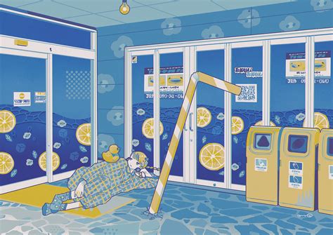 Omura Original Highres Girl Braid Drinking Straw Earrings Food Fruit Indoors