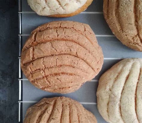 Conchas Traditional Mexican Sweet Bread