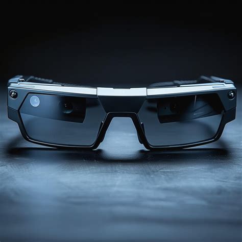 Futuristic Smart Glasses With Sleek Design And Advanced Features