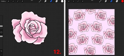 How To Draw A Rose In Procreate Detailed Steps