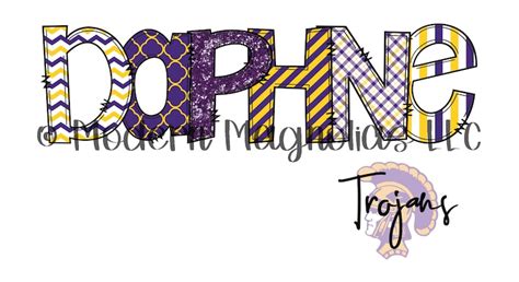 Daphne Trojans Digital Png Etsy
