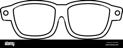 Winter Eye Glasses Icon Stock Vector Image And Art Alamy