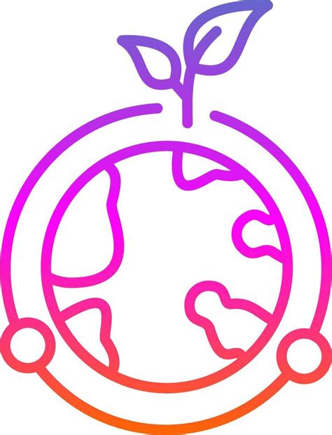 Ozone Layer Line Gradient Icon Design 43904750 Vector Art At Vecteezy