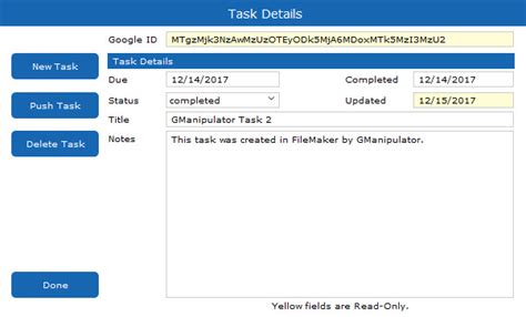 GManipulator FileMaker Google Plug In Productive Computing