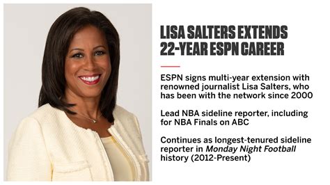 Lisa Salters Sideline Reporter Espn
