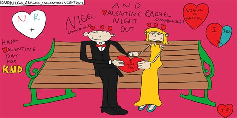 Knd Fanart680nigel N Rachel Valentine Night Out By Trentpage On