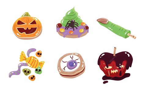 Halloween Treats Clip Art