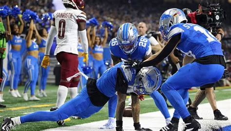 Detroit Lions Jameson Williams Penalized For Controversial Touchdown Celebration Against