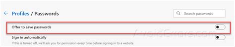 How To Turn Off Save Password Pop Ups In Microsoft Edge Avoiderrors