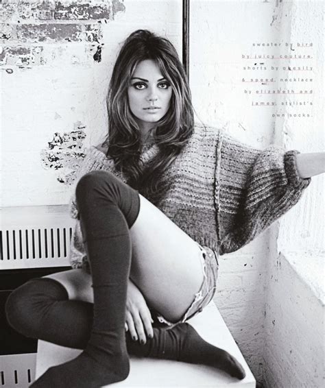 Mila Kunis White Mila Kunis Photoshoot Mila Kunis Nylon Magazine