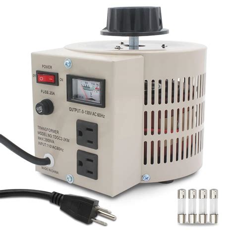 Mua Variable Transformer Variable Voltage Regulator 0 130v Output 110v 120v Input 2000va