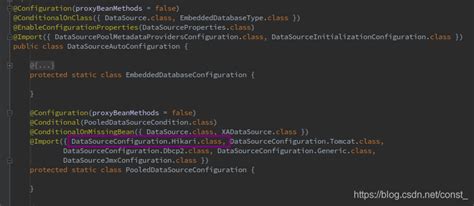 Springboot 之自定义数据源javaconst Csdn博客