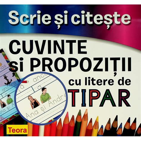 Cuvinte Si Propozitii Cu Litere De Tipar
