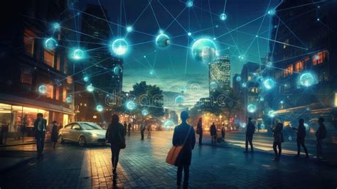 A Smart City Where Intelligent Communication Networks Interconnect