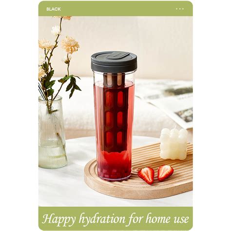 Xyaiyt Cold Brew Coffee Maker With Filter Large Capacity Glass Kettle For Home Use Easy Clean