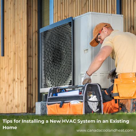 Tips For Installing A New Hvac System In An Existing Home