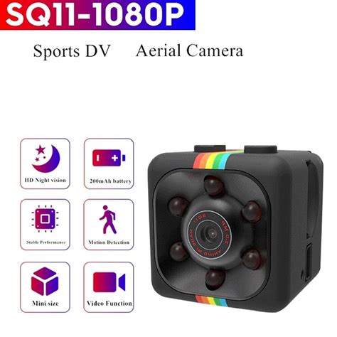 Экшн-камера Ночного Видения SQ11 HD 1080 Водонепроницаемая — Купить ...