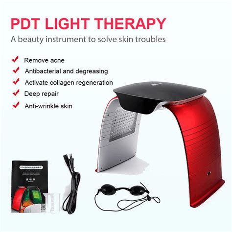 ₩476616에서 나노 물 분무기 피부 회춘 광 역학 치료 7 색 사진 얼굴 아름다움 장치와 의료 Led 라이트 테라피 Dhgate