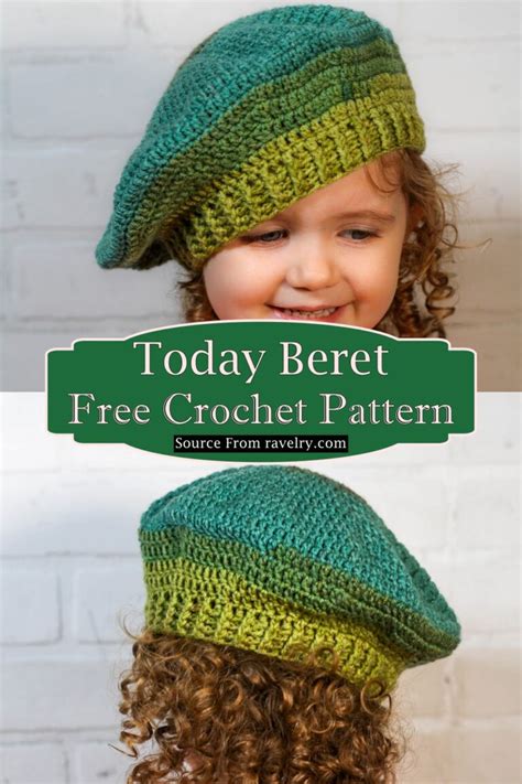 13 Free Crochet Beret Patterns