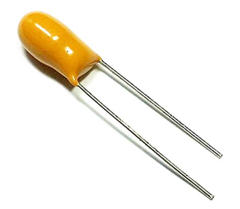 100uf 16v Solid Resin Dipped Tantalum Capacitor Polarized 20
