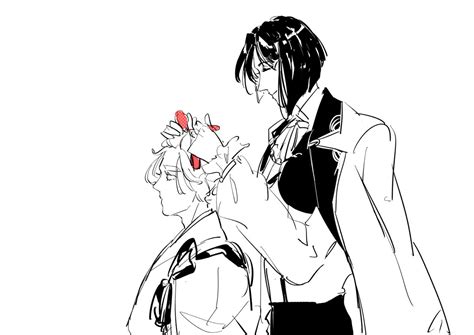 「宗三と歌仙 」峰子の漫画