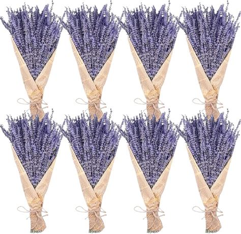 8 Bundles Dried Lavender Bundles Uieke Natural Dried
