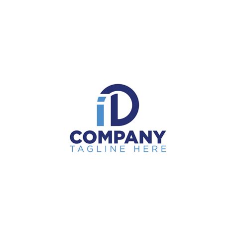 Id Letter Modern Vector Logo Icon Template Design 13136601 Vector Art