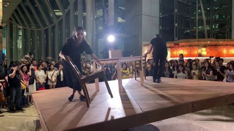 Actors Somehow Perform While Balancing On Platform