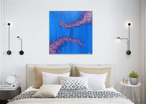 Cherry Breeze Confetti Series Colourful Uplifting Abstract Art
