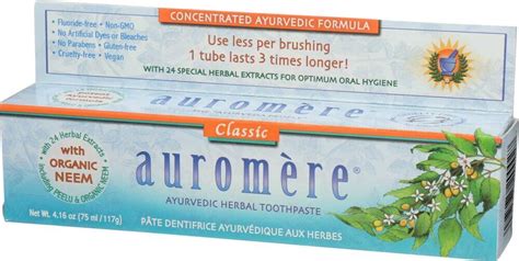 Classic Licorice Ayurvedic Toothpaste Auromere