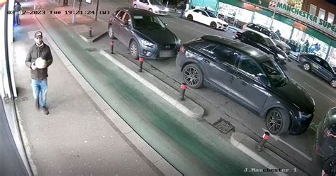 Cctv Footage Released After Woman Sexually Assaulted Walking Home From Work Manchester Evening