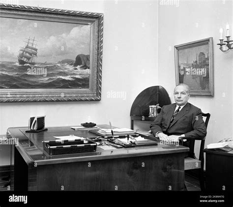Oslo 19650107 Shipowner Sigval Bergesen Dy 1893 1980 Bergesen At