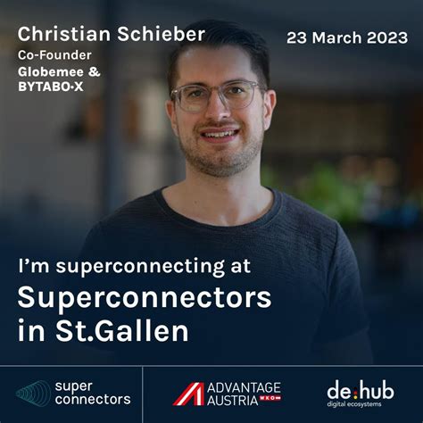 Superconnector Startsummit Startup Christian Schieber