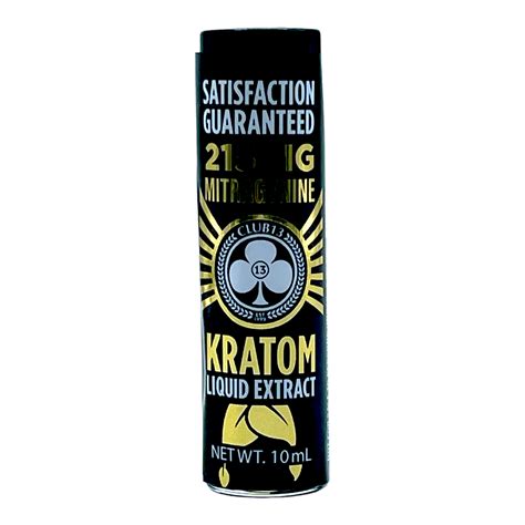 Buy Club13 Black And Gold Label Extract Kratom Shot
