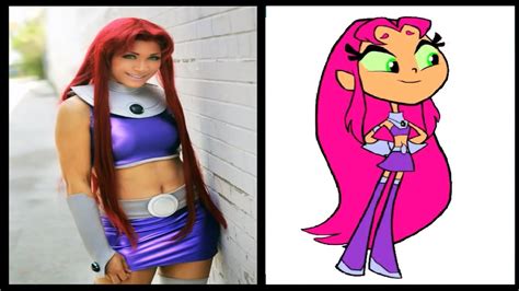 شخصيات ابطال التايتنز إنطلقو في الحقيقة Teen Titans Go Characters In