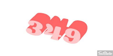 349 Number Animated  Logo Designs