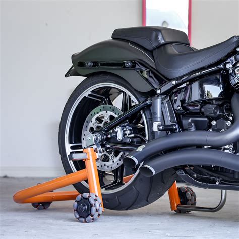 Harley Davidson Softail Slim 2012 2017 With Shortened Pipes Front