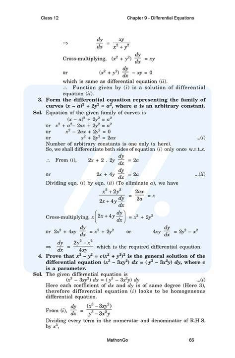 Ncert Solutions For Class 12 Maths Chapter 9 Miscellaneous Mathongo