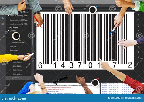 Bar Code Encryption Interface Coding Concept Stock Photo Image Of Coding Education