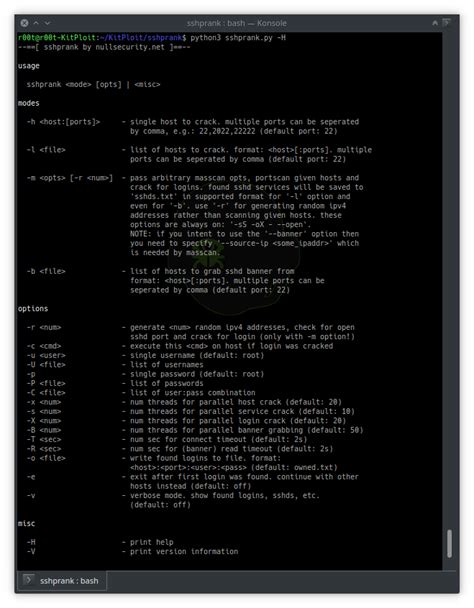 Sshprank A Fast Ssh Mass Scanner Login Cracker And Banner Grabber