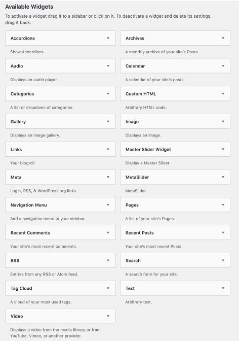 What Is A Widget Trinity Domains