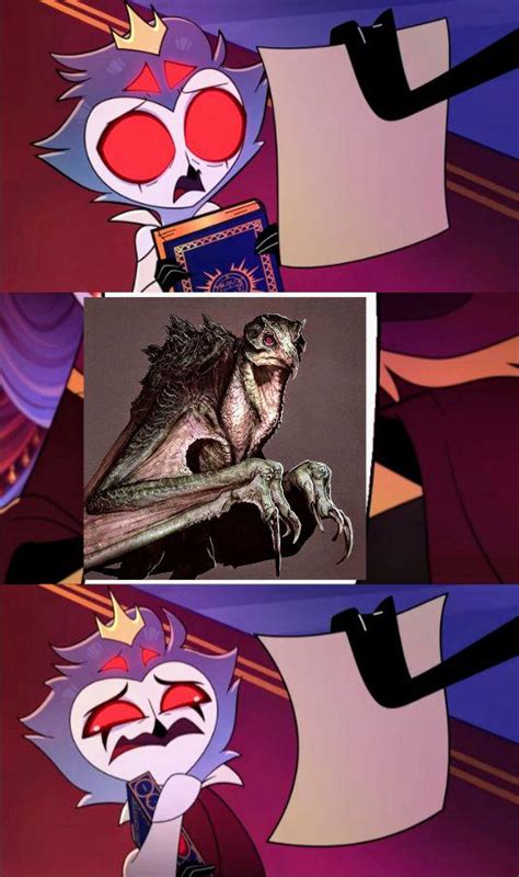 Paimon When He Showed Stolas A Picture Of His Mother Aka Stolass Grandma R Unexpectedhelluvaboss