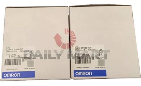 brand new in box omron cj2h cpu68 eip cj2hcpu68eip htf meses sin interés