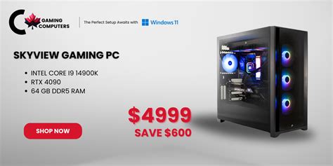 Canada Gaming Computers Canadas Best Computers