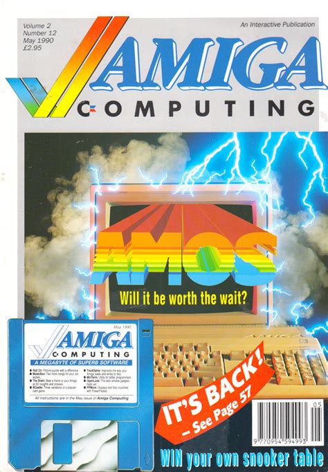 Amiga Computing May 1990 Magazine Computing History