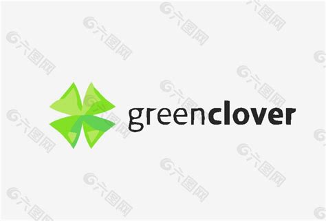 四叶草图片logo 千图网