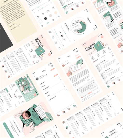 Reading Mobile APP UI UX Behance Reading Mobile APP UI UX Behance