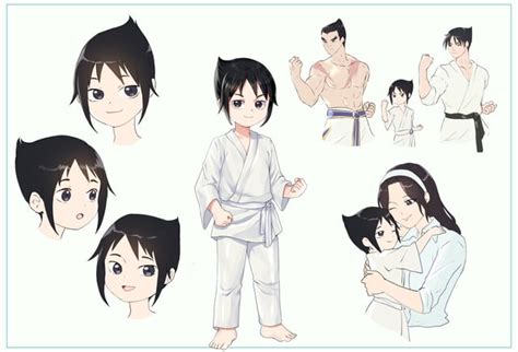 My Oc Rinji Mishima Hes Kazuya And Juns Second Son I Commissioned This From Mag Bya On