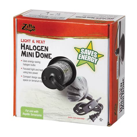 Zilla Mini Halogen Dome Zla15629 Upc 6296 Snake Discovery